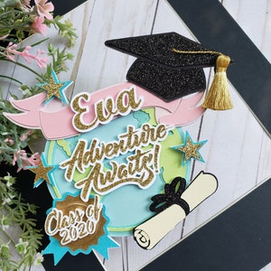 Graduation Cake Topper, Graduation Party Decorations, Custom Graduation ...