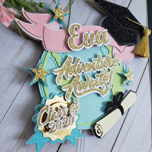 Graduation Cake Topper, Graduation Party Decorations, Custom Graduation ...