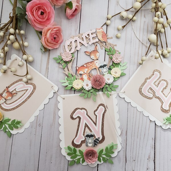 Woodland Banner - Etsy