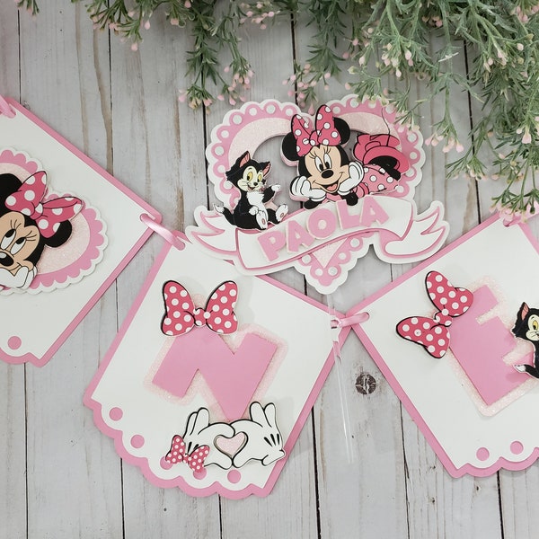 Minnie Mouse Banner - Etsy