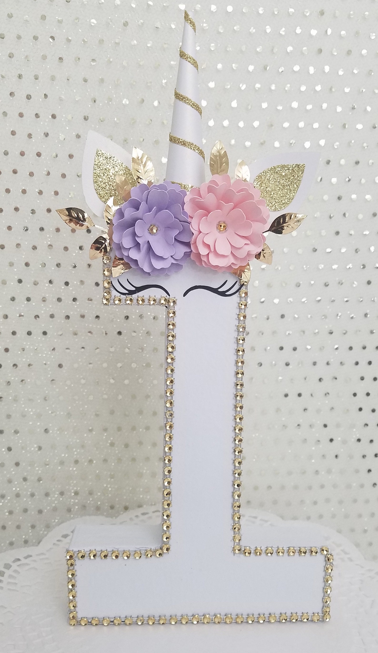 Freestanding Unicorn Letter, Unicorn Theme Party, Nursery Decor ...