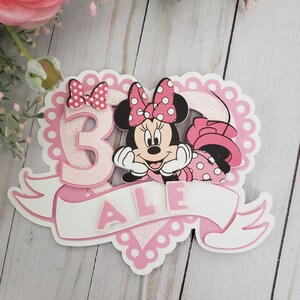Minnie Mouse Cake Topper - Etsy