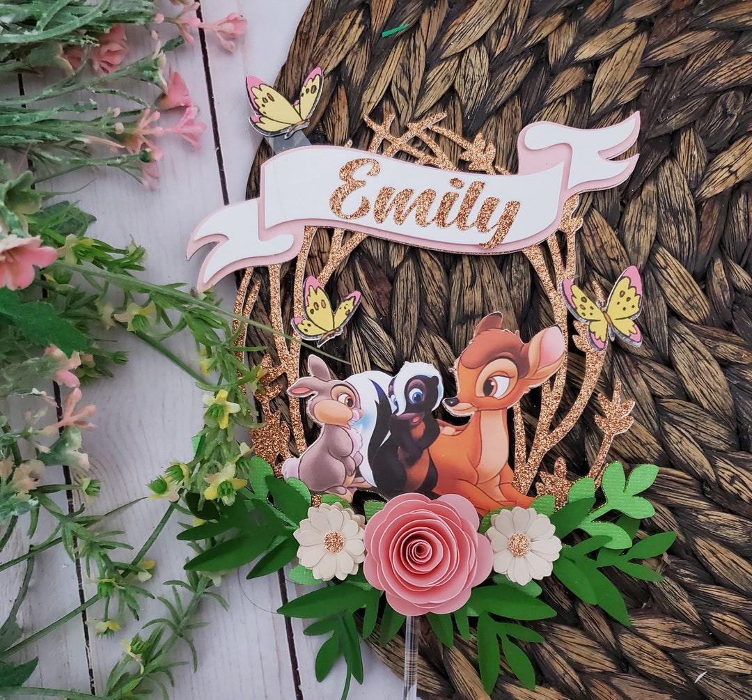 Bambi Cake Topper - Etsy