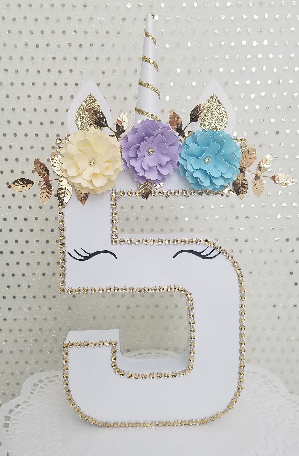 Unicorn Numbers Unicorn Birthday Party Bedroom Decor - Etsy