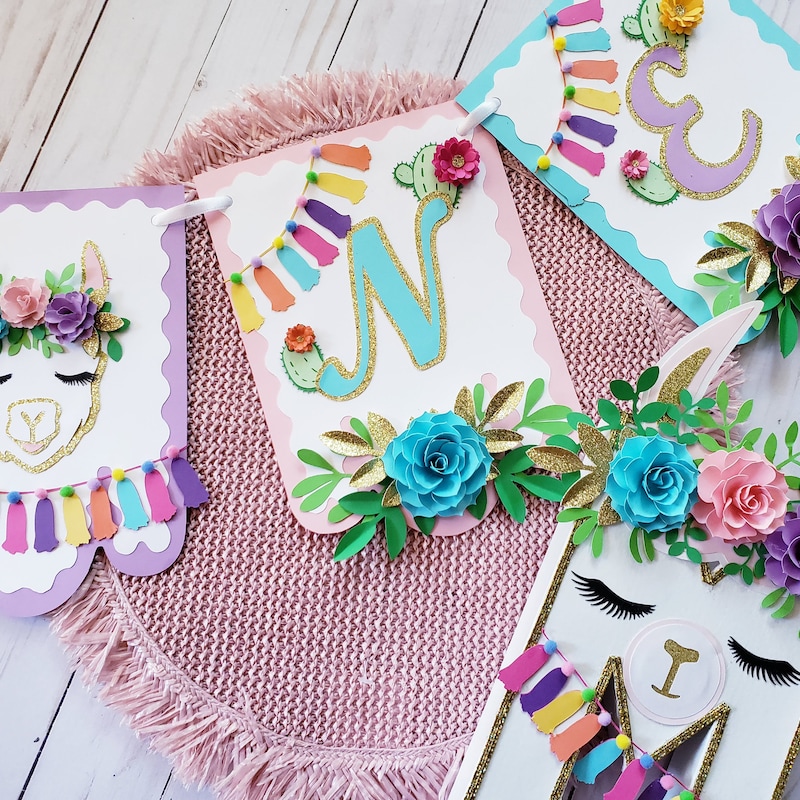 Llama Banner - Etsy