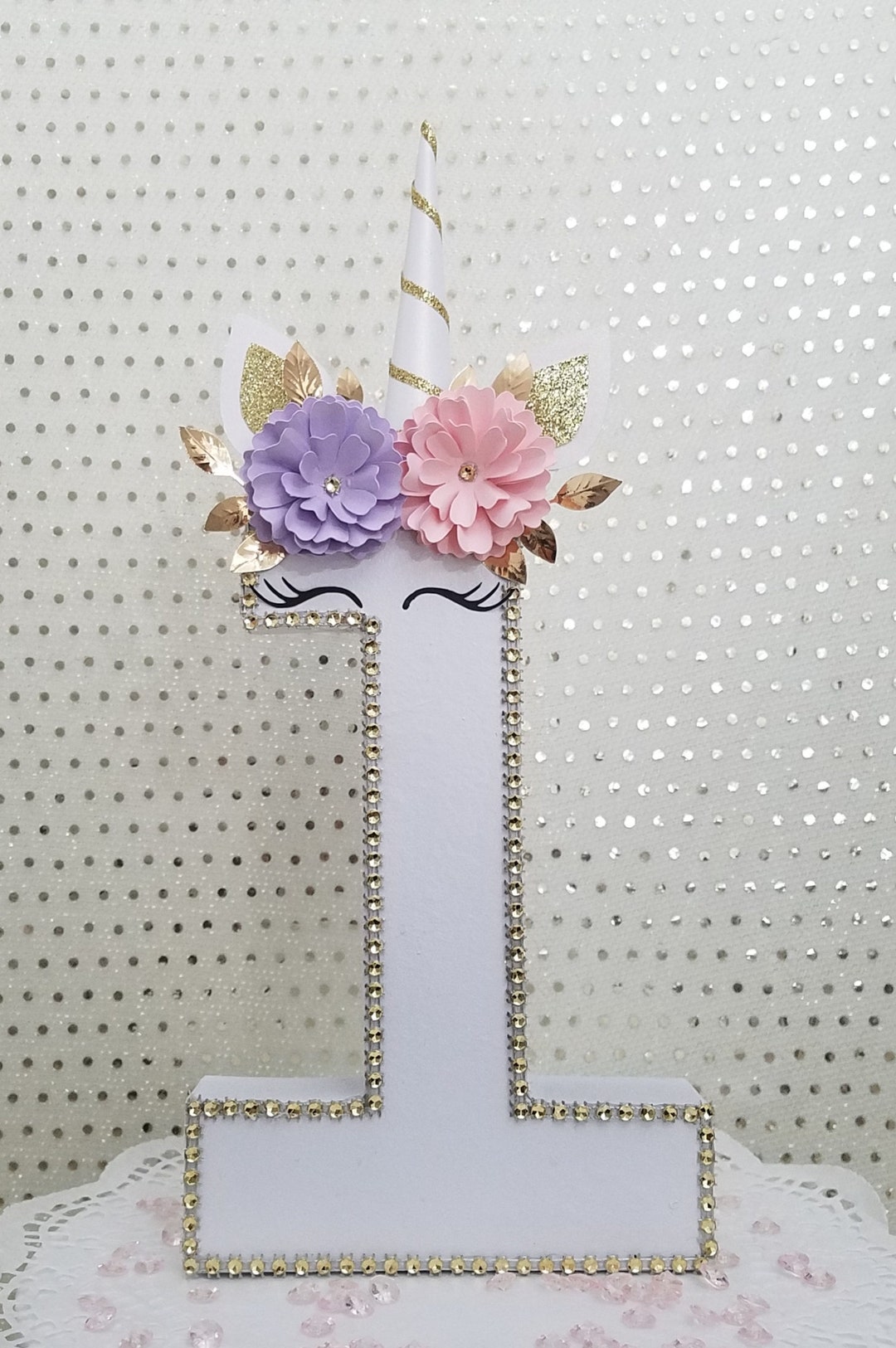 Freestanding Unicorn Letter, Unicorn Theme Party, Nursery Decor ...