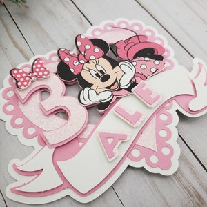 Minnie Mouse Cake Topper - Etsy
