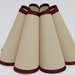 Pleated Lampshade-coral Lamp Shade-red Floral Pleated Sconce Chandelier ...