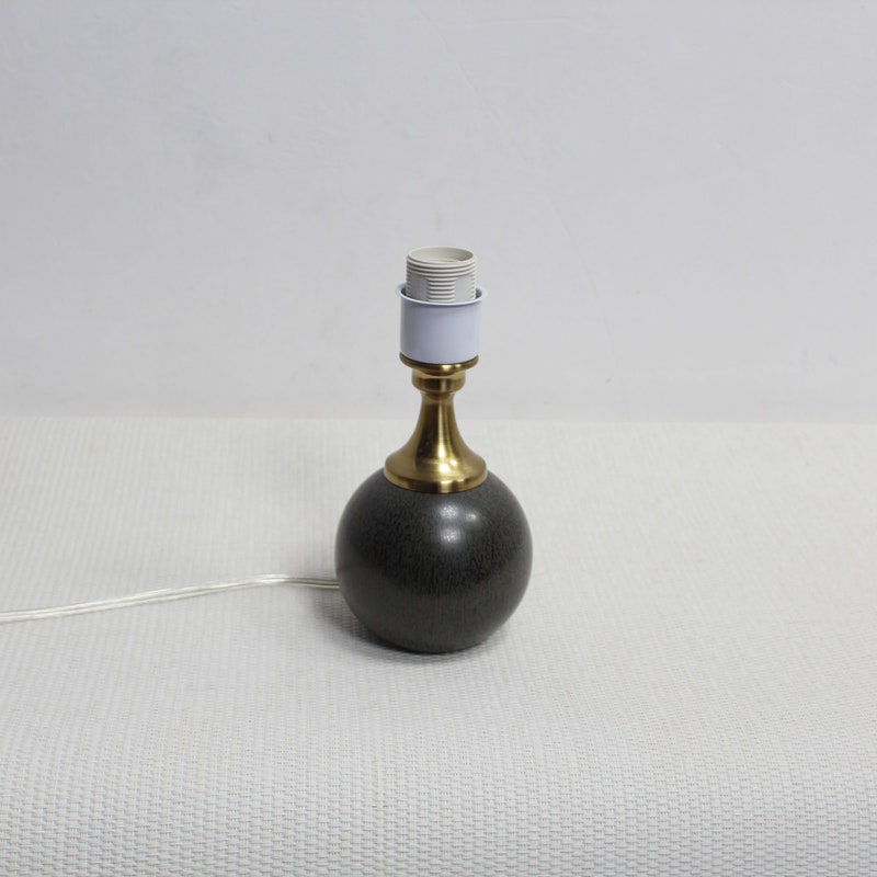Ceramic Lamp Base Round - Etsy