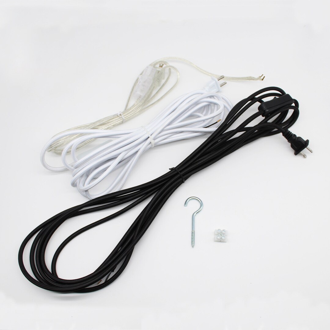 With Switch Power Line -switch Connection Line- Table Lamp Power Line ...