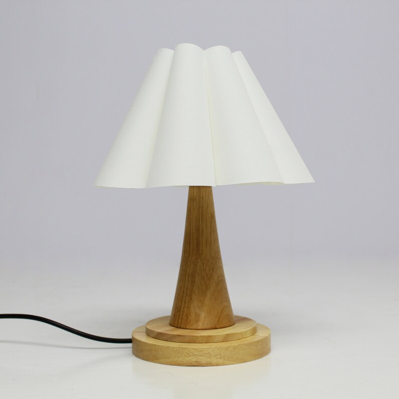 Duzy Handmade White Skirt Shape Table Lamp Shade Ins High - Etsy