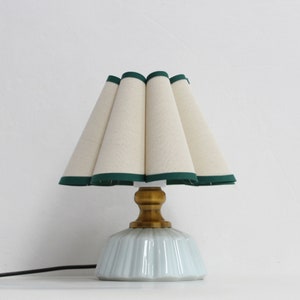 Duzy Handmade Oatmeal Color Fabric Decoration Creative Table Lamp-5 ...