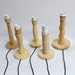 Duzy Handmade Wooden Lamp Base With Switch Plug Cord for Home ...