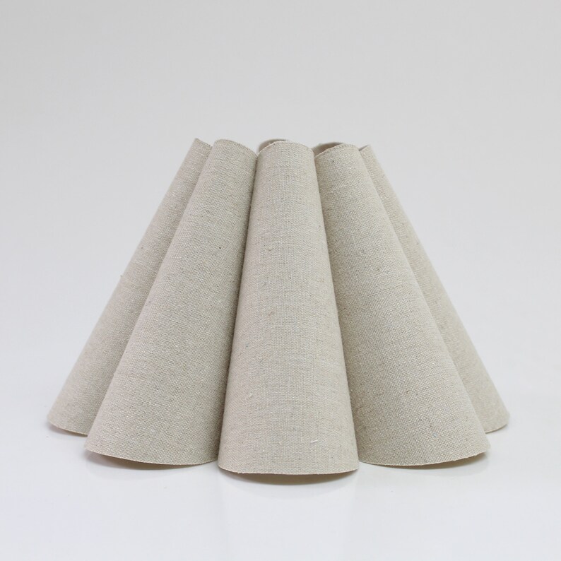 Duzy Handmade High Quality Light Burlap and Acrylic Pleated | Etsy