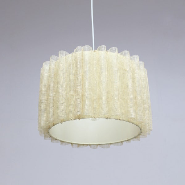Linen Pendant Light - Etsy