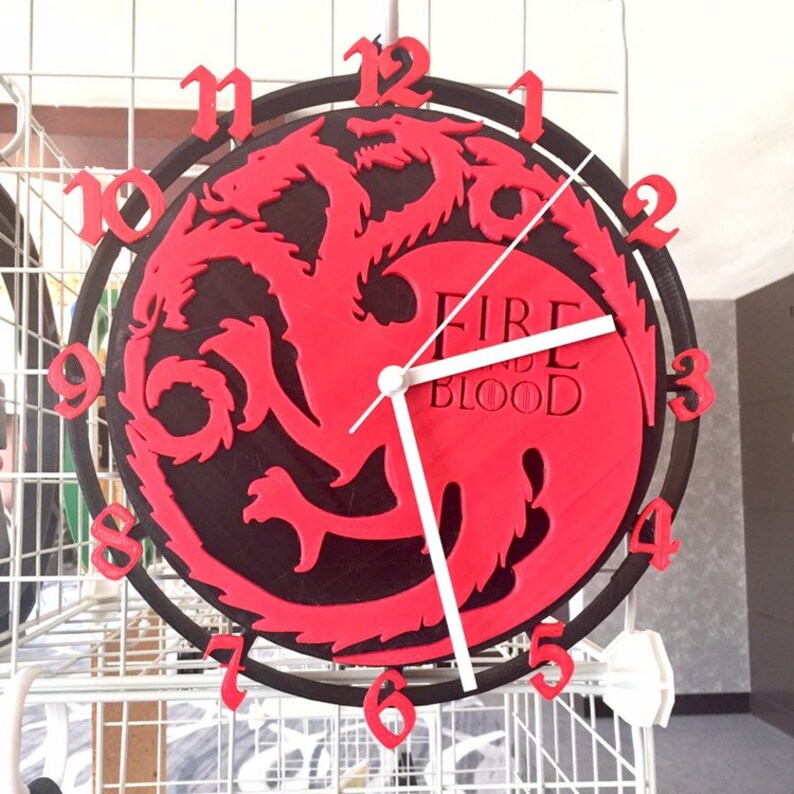 Wall Clocks 3D Printed - Etsy