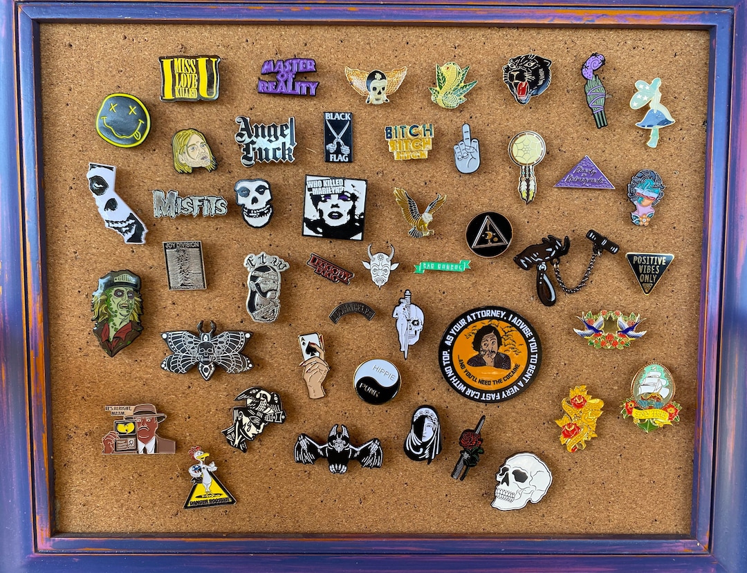 Vintage and New Lapel / Enamel Pins - Etsy