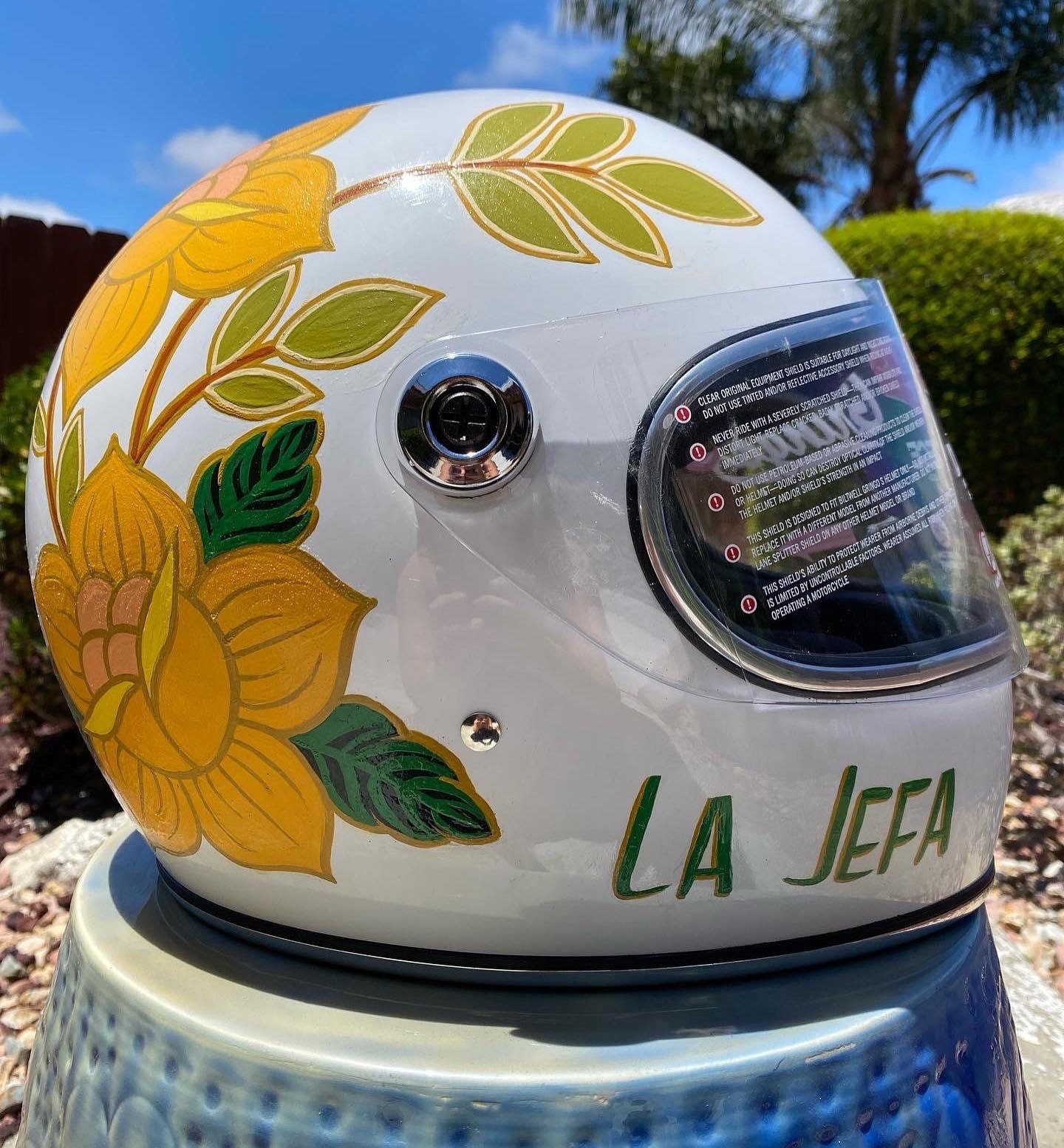 Custom Painted Motorcycle Helmet - Etsy