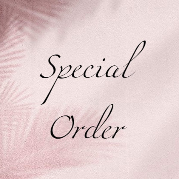 Special Order Jewelry - Etsy