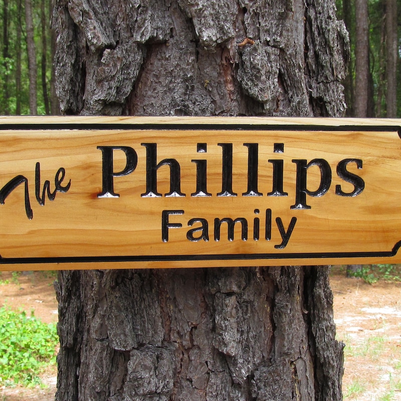Family Name Signs - Etsy