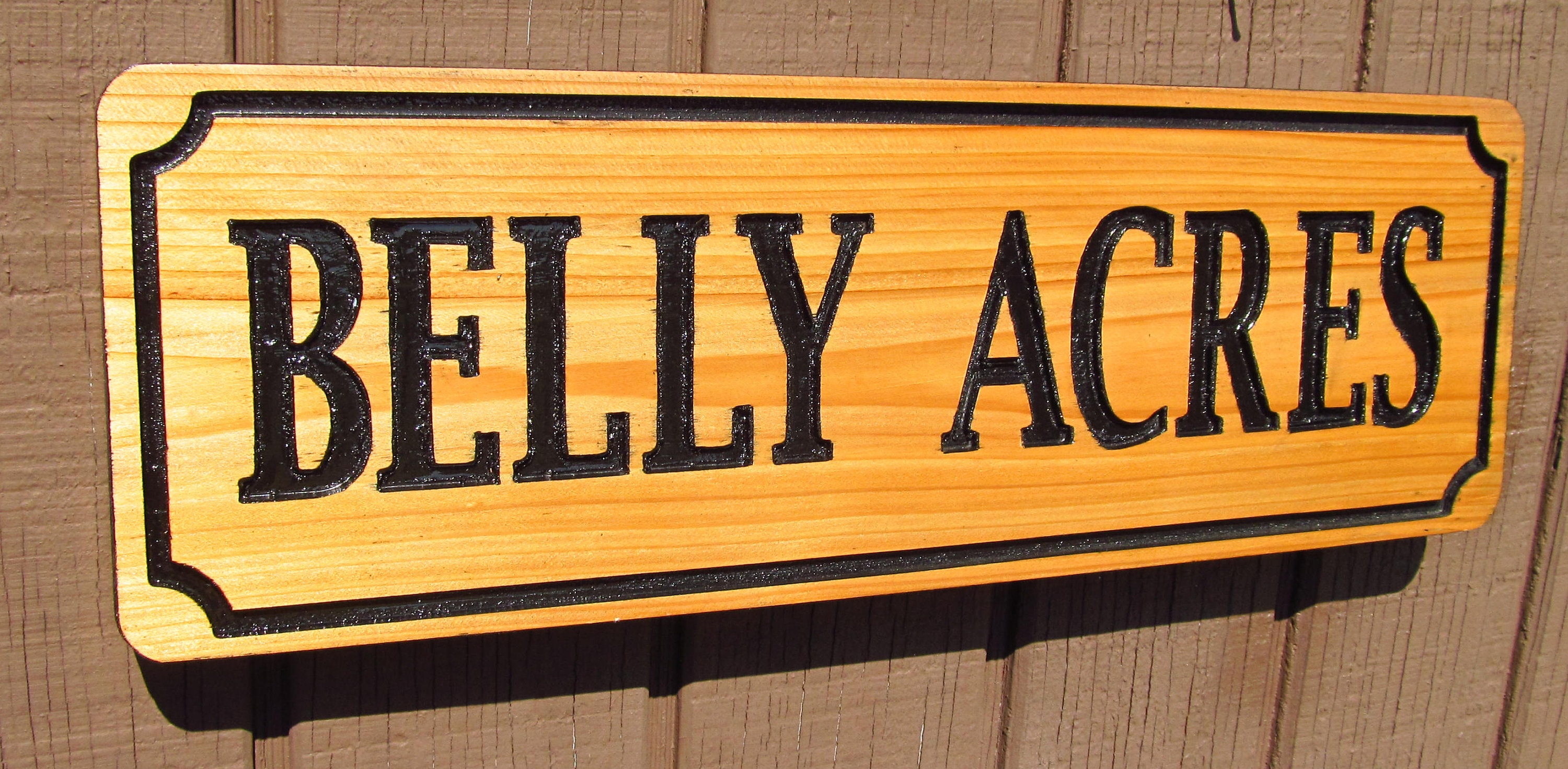 Customize This Western Red Cedar Wood Sign - Etsy