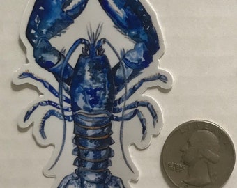 Blue Lobster Meme Sticker - Etsy