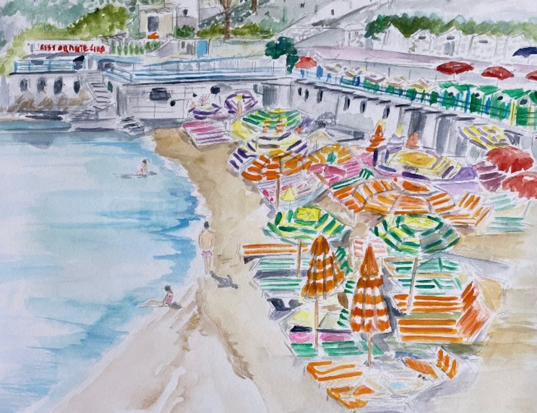 Italy/capri/travel Art/italia Capri Wall Art Giclee Print - Etsy