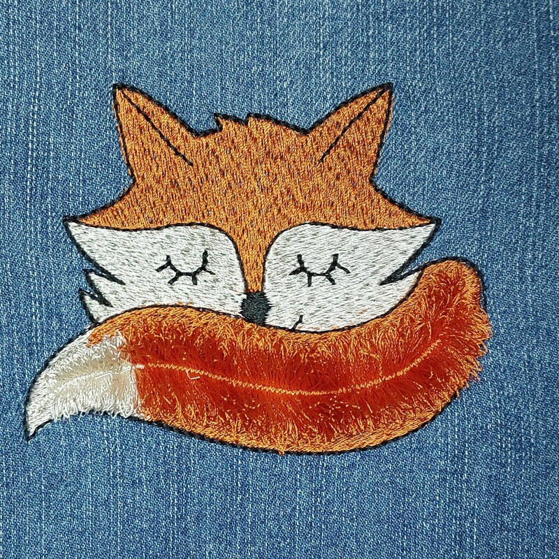 Fox Embroidery - Etsy