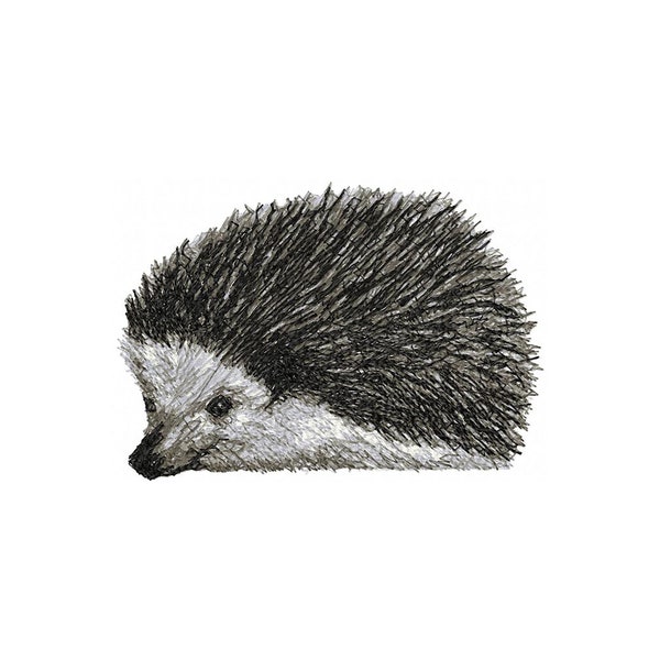 Hedgehog Embroidery Design - Etsy