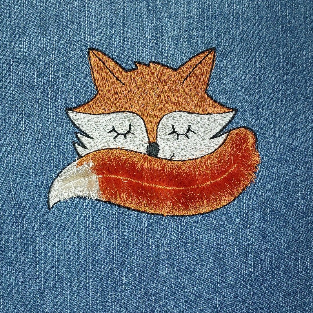 Red Fox - Machine Embroidery Design - Etsy