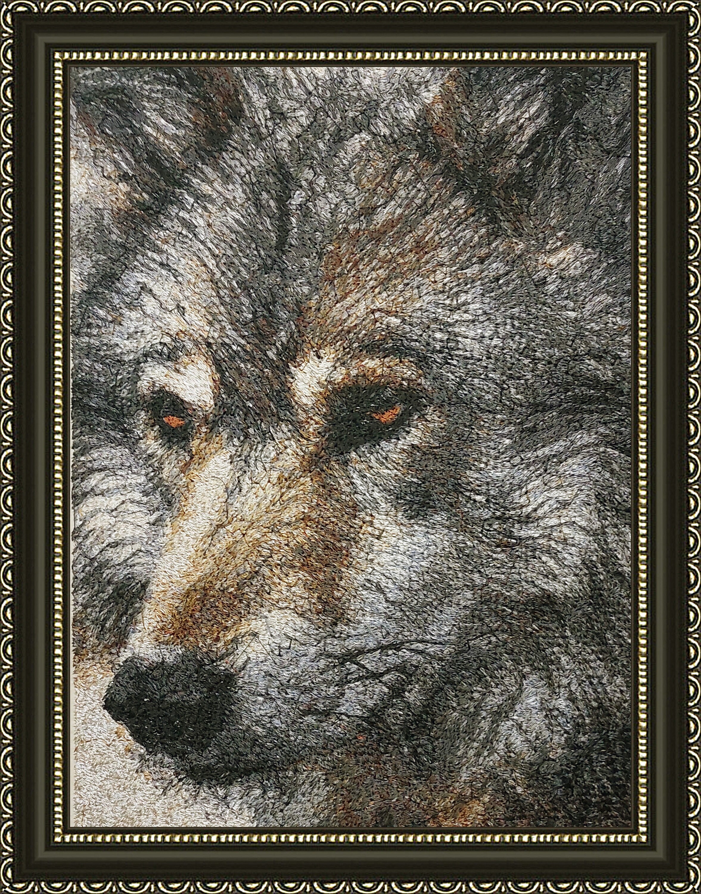 Photostitch Wolf Machine Embroidery Design Digital Design Wolf ...