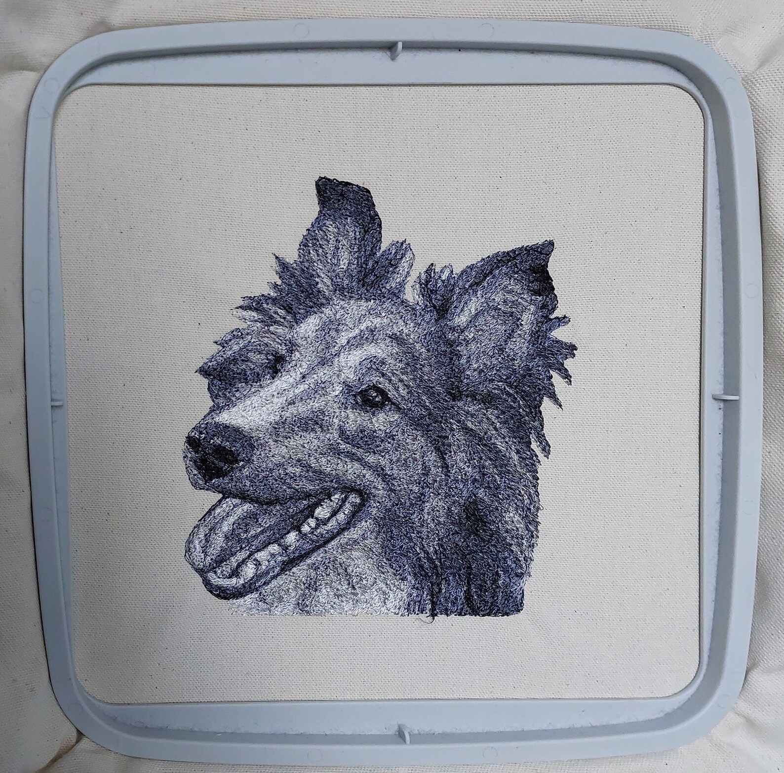 Collie Dog Embroidery Design: Photo Stitch (digital Download) - Etsy