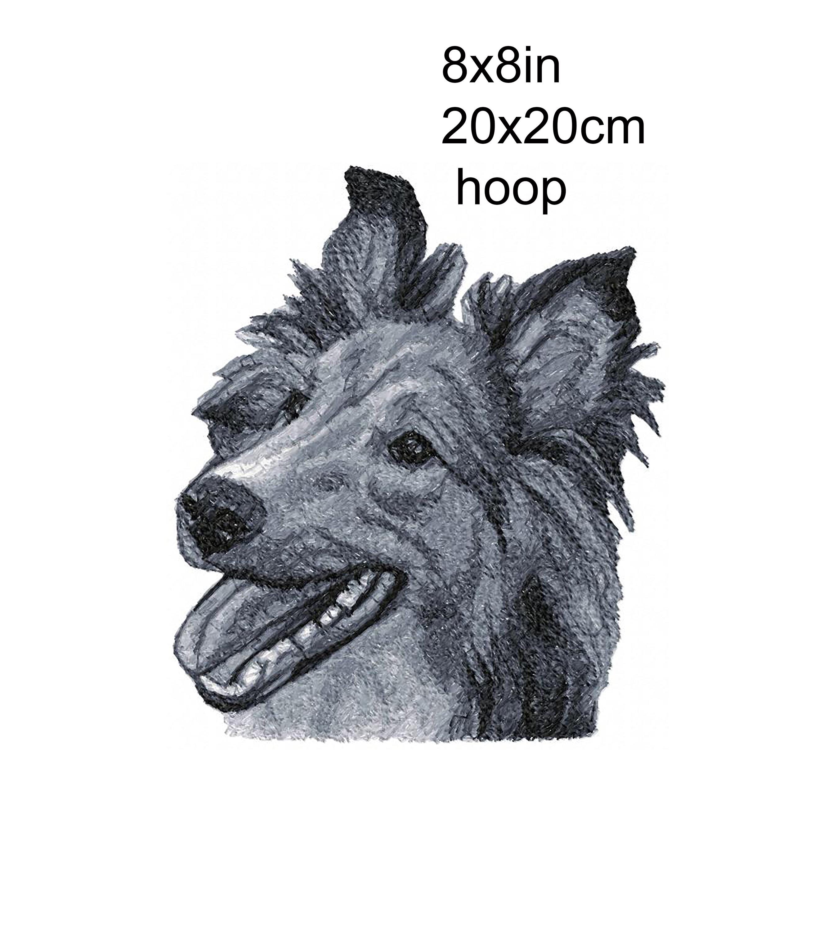 Collie Dog Embroidery Design: Photo Stitch (digital Download) - Etsy