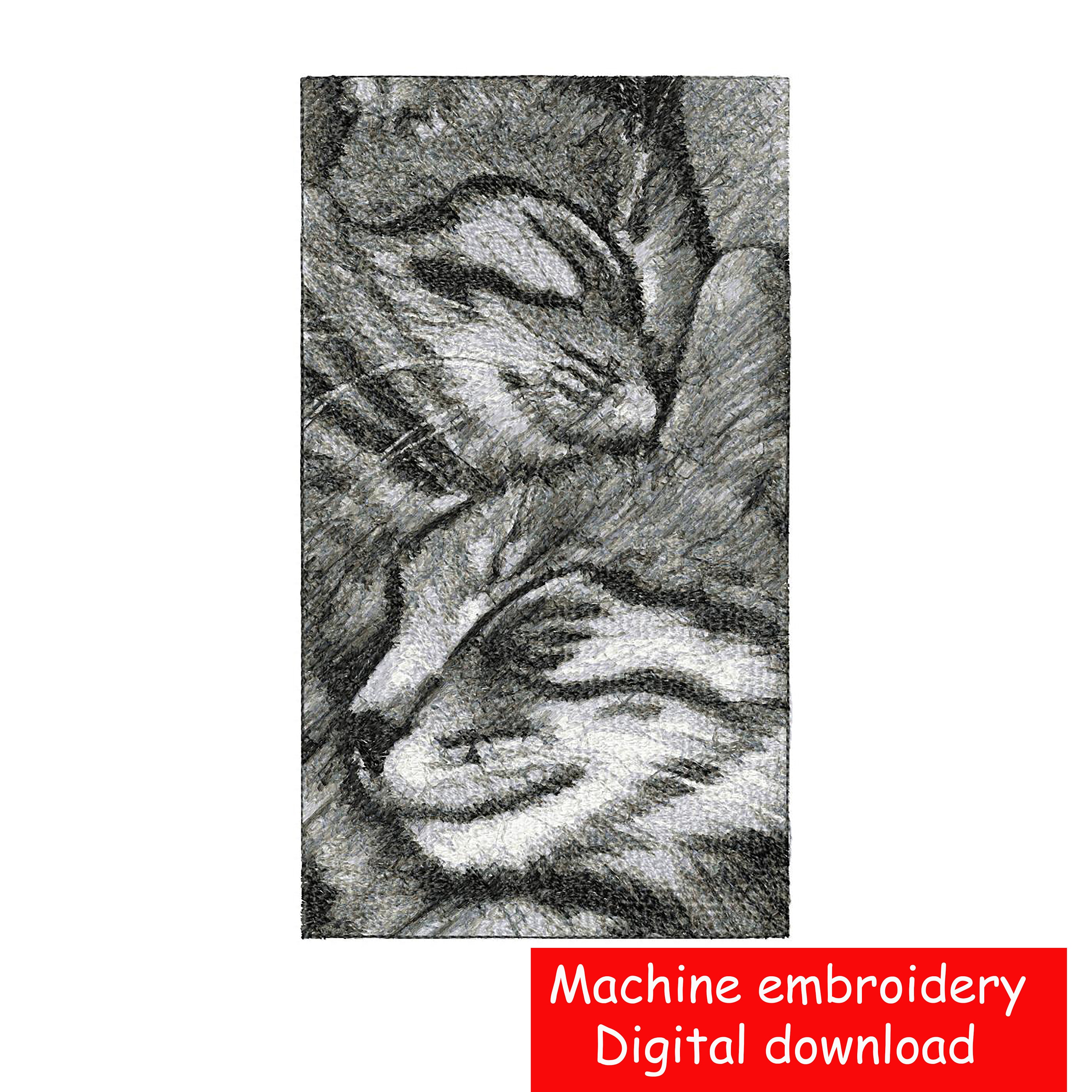 Machine Embroidery Design Cats Embroidery Embroidery Decor - Etsy