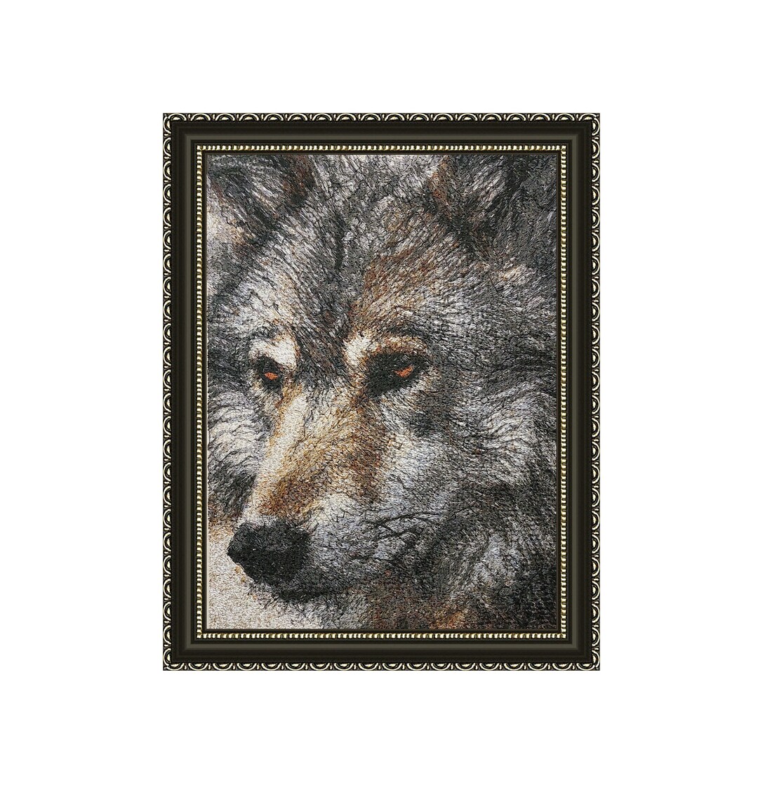 Photostitch Wolf Machine Embroidery Design (digital Download) - Etsy