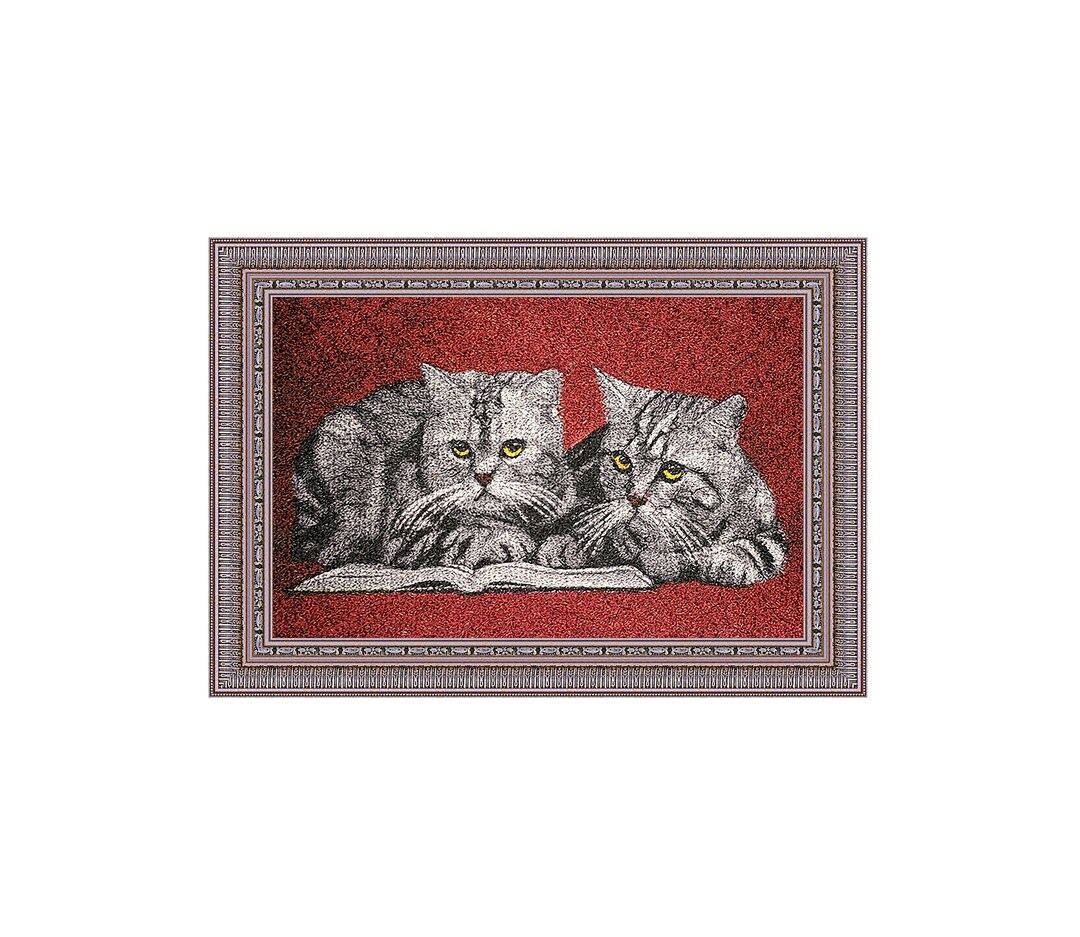 Cats Machine Embroidery Design Photostitch - Etsy