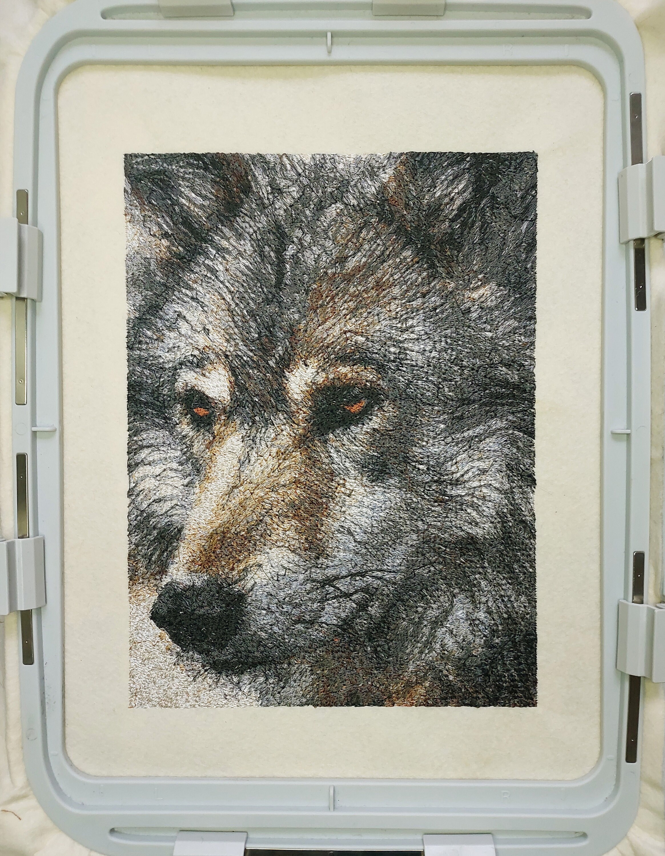 Photostitch Wolf Machine Embroidery Design Digital Design Wolf ...