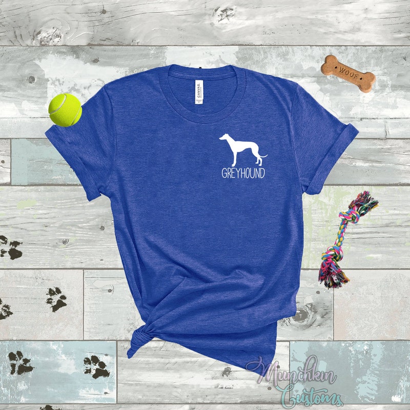 Greyhound T Shirt - Etsy