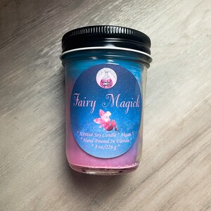 Fairy Magick / Soy Candle / Vegan / Fairy Candle / Gift for Her / Fae ...