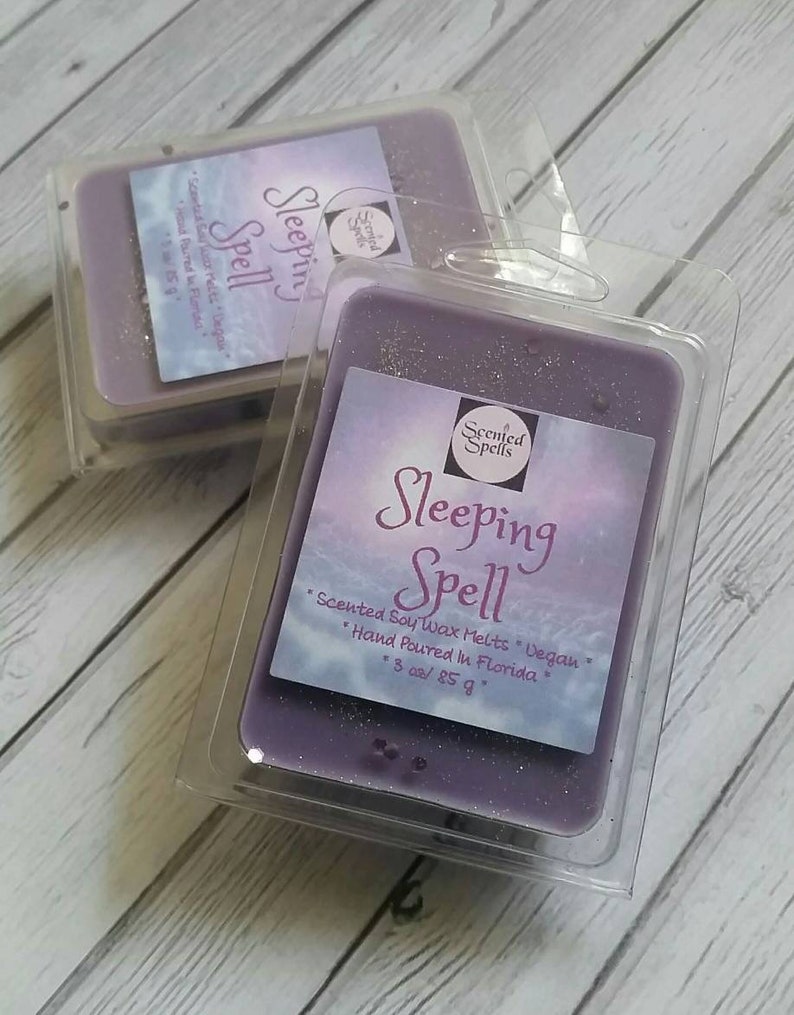 Sleeping Spell / Soy Wax Melts / Vegan / Wicca Inspired / | Etsy