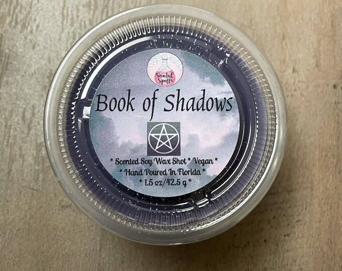 Book of Shadows / Soy Wax Melts / Wiccan / Vegan / Witchy Wax Melts ...