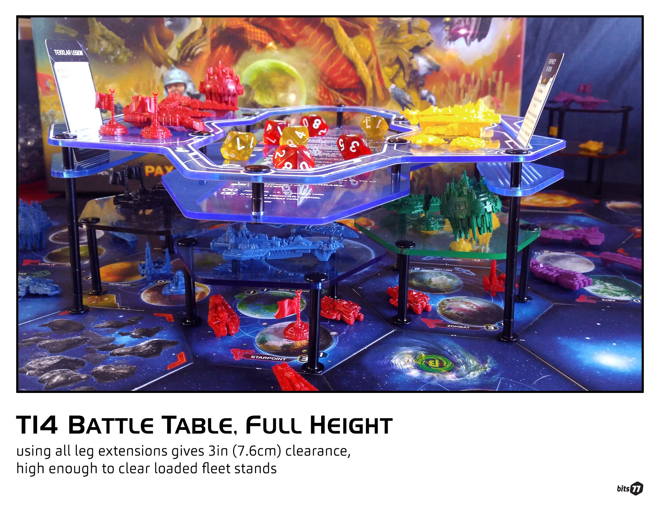 Battle Table for TI4 | Etsy