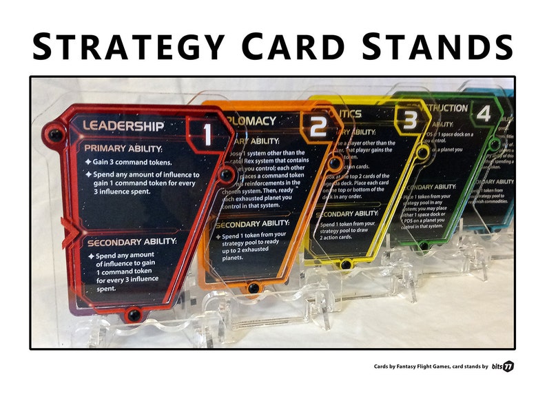 Strategy Card Stands for Twilight Imperium 4! - Etsy