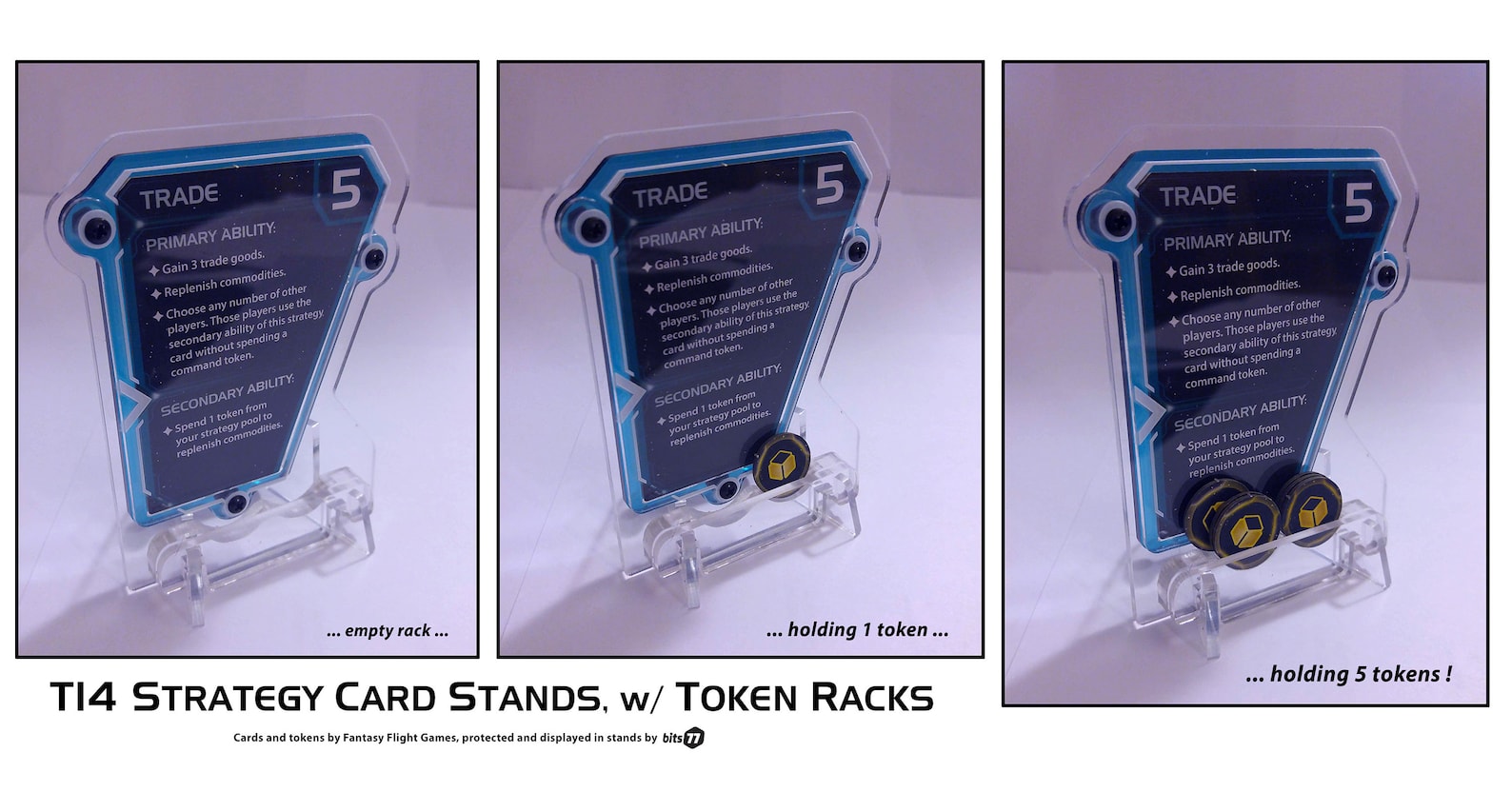 Strategy Card Stands for Twilight Imperium 4 - Etsy