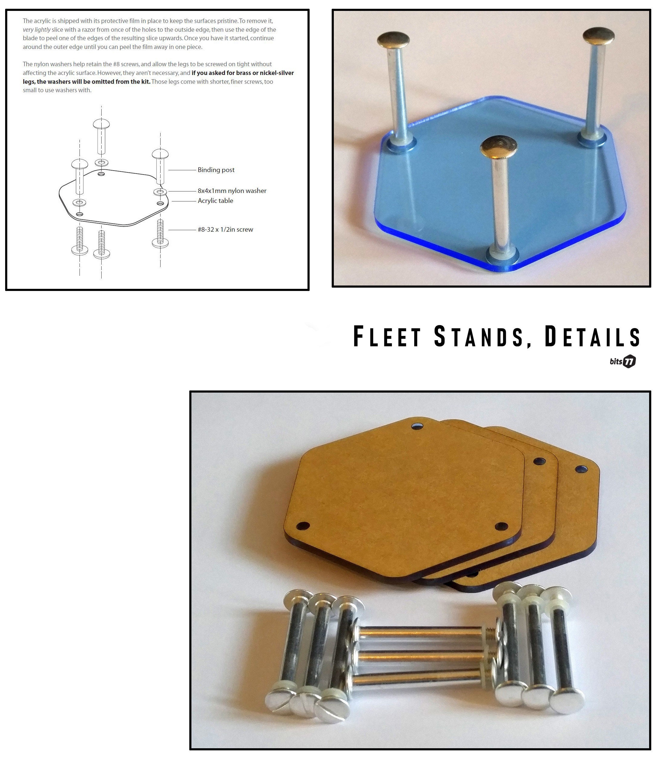 84mm Fleet Stands for Eclipse - Etsy