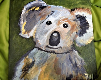 Koala painting | Etsy