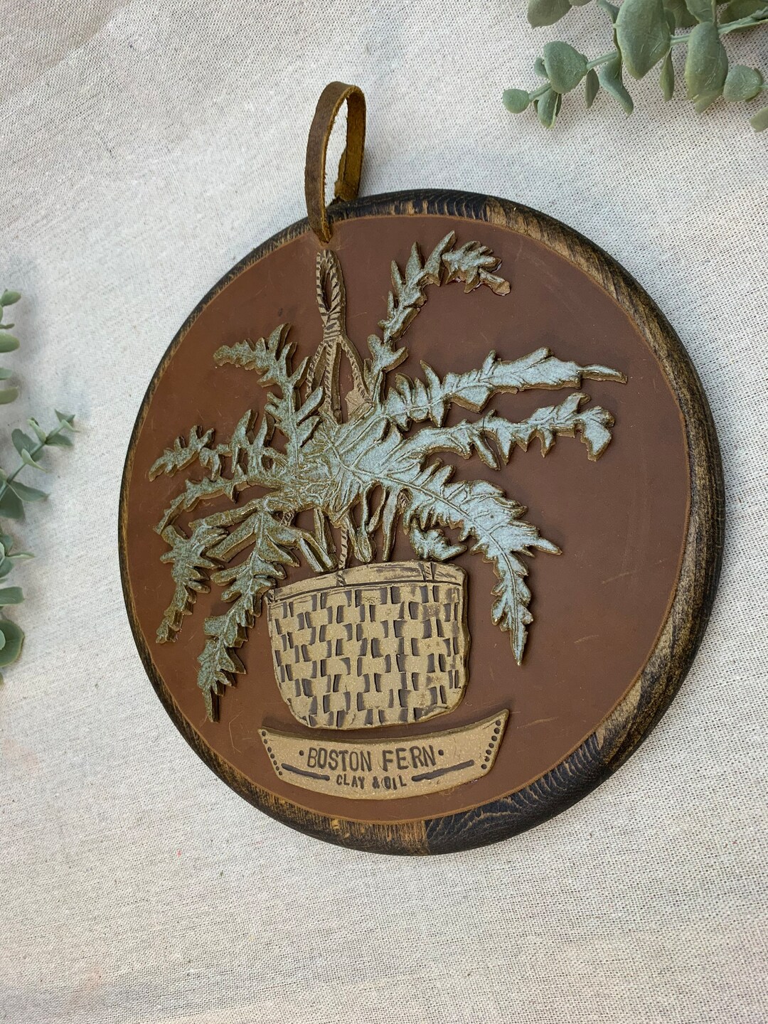 Boston Fern Mosaic - Etsy