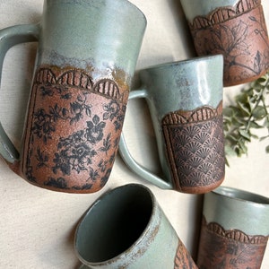 The Floral Patch Mug - Etsy