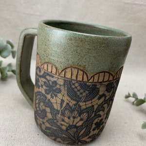 The Floral Patch Mug - Etsy