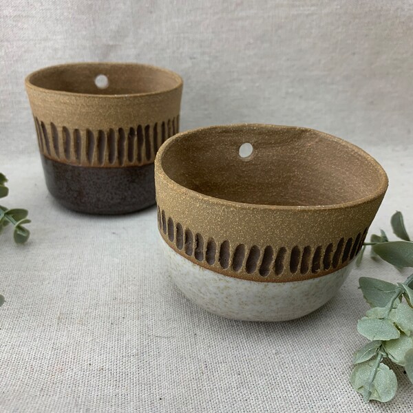 Ceramic Wall Pockets - Etsy